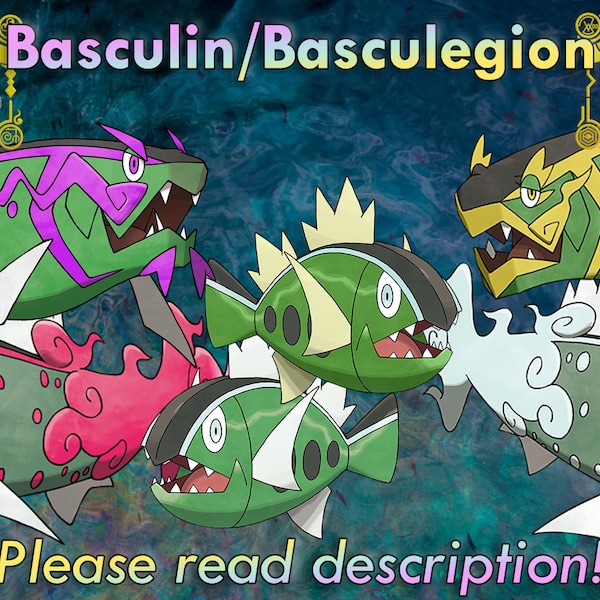 Scarlet Basculin - Etsy