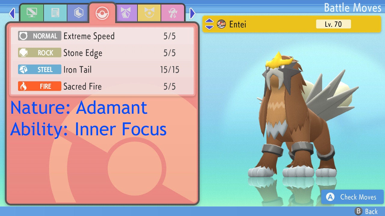 Entei Evolution