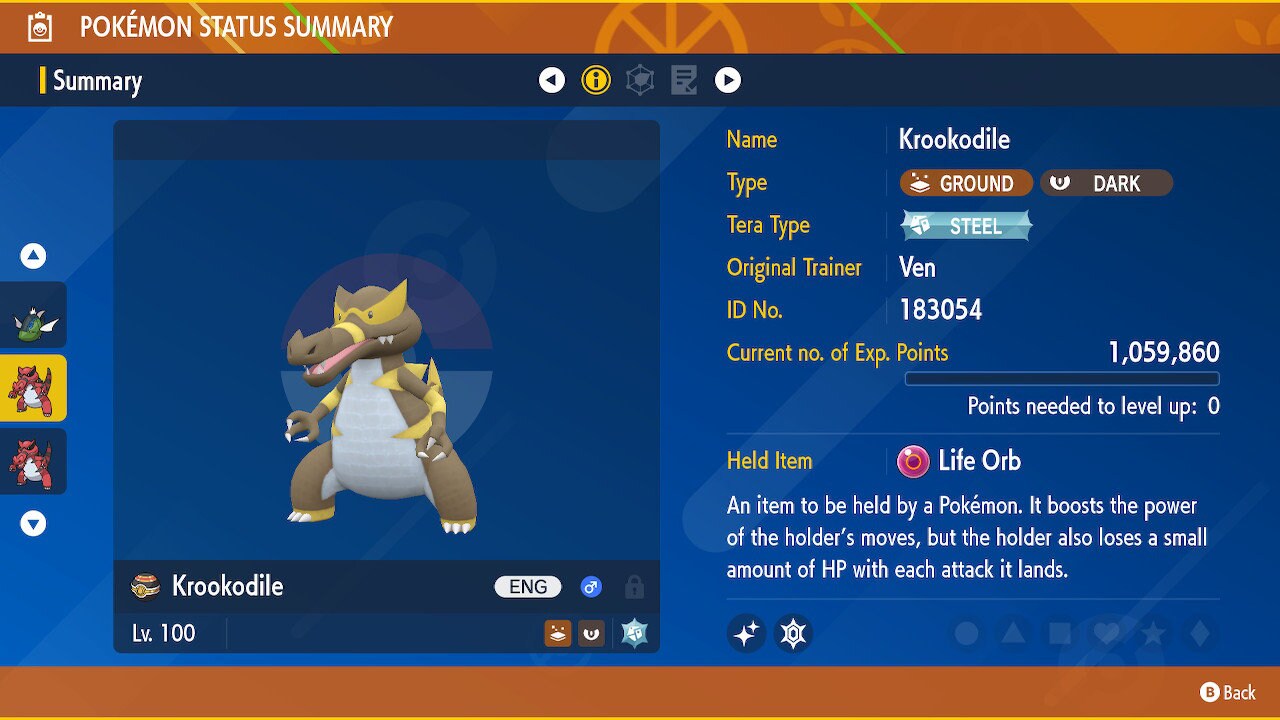 Shiny Sandile