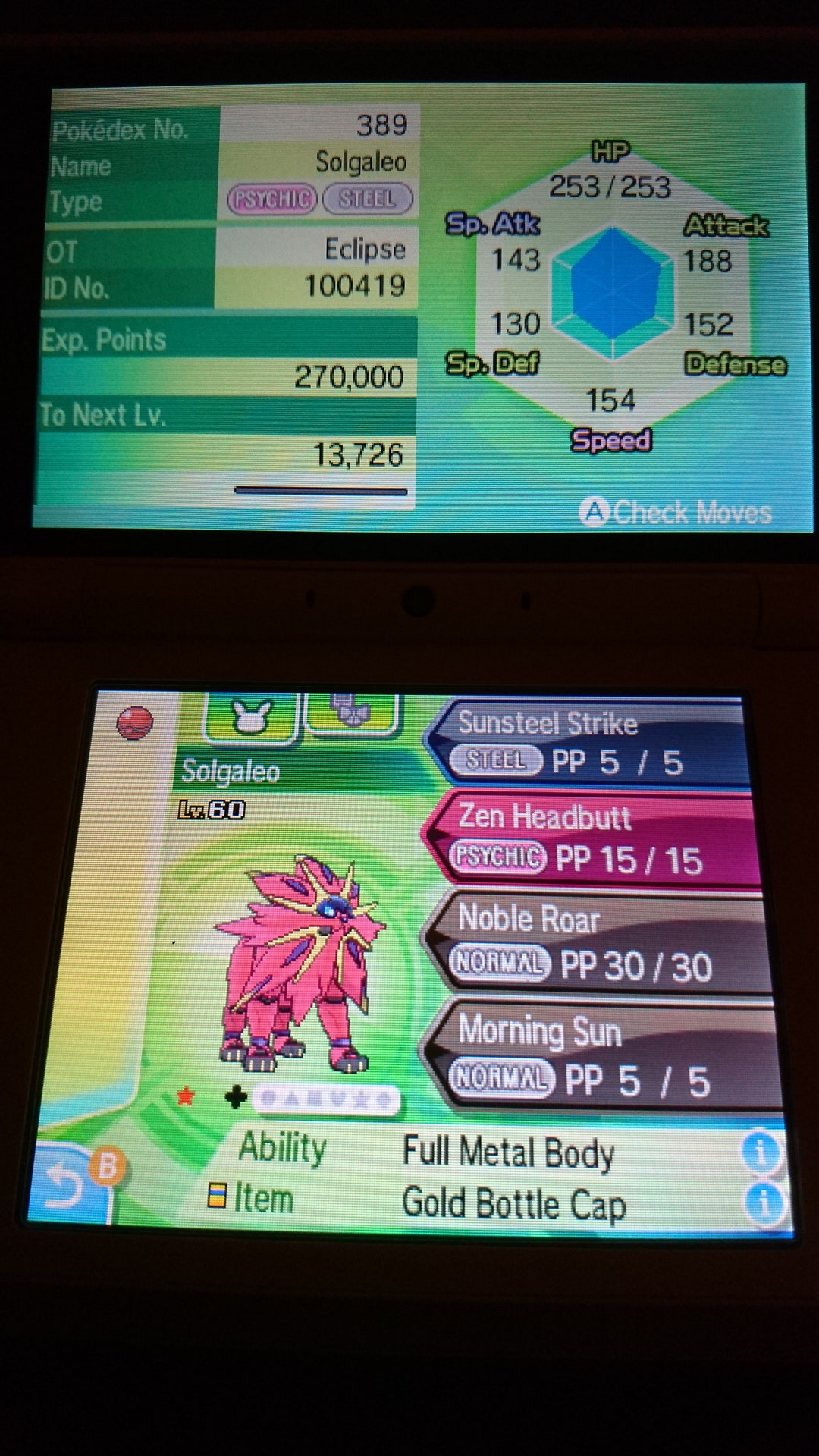 Shiny Solgaleo EVENT 6IV - Pokémon Sword/shield Scarlet/violet HOME ...