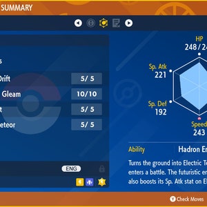 Non-shiny Miraidon 6IV - Pokémon Scarlet/violet (100% Legal) - Etsy