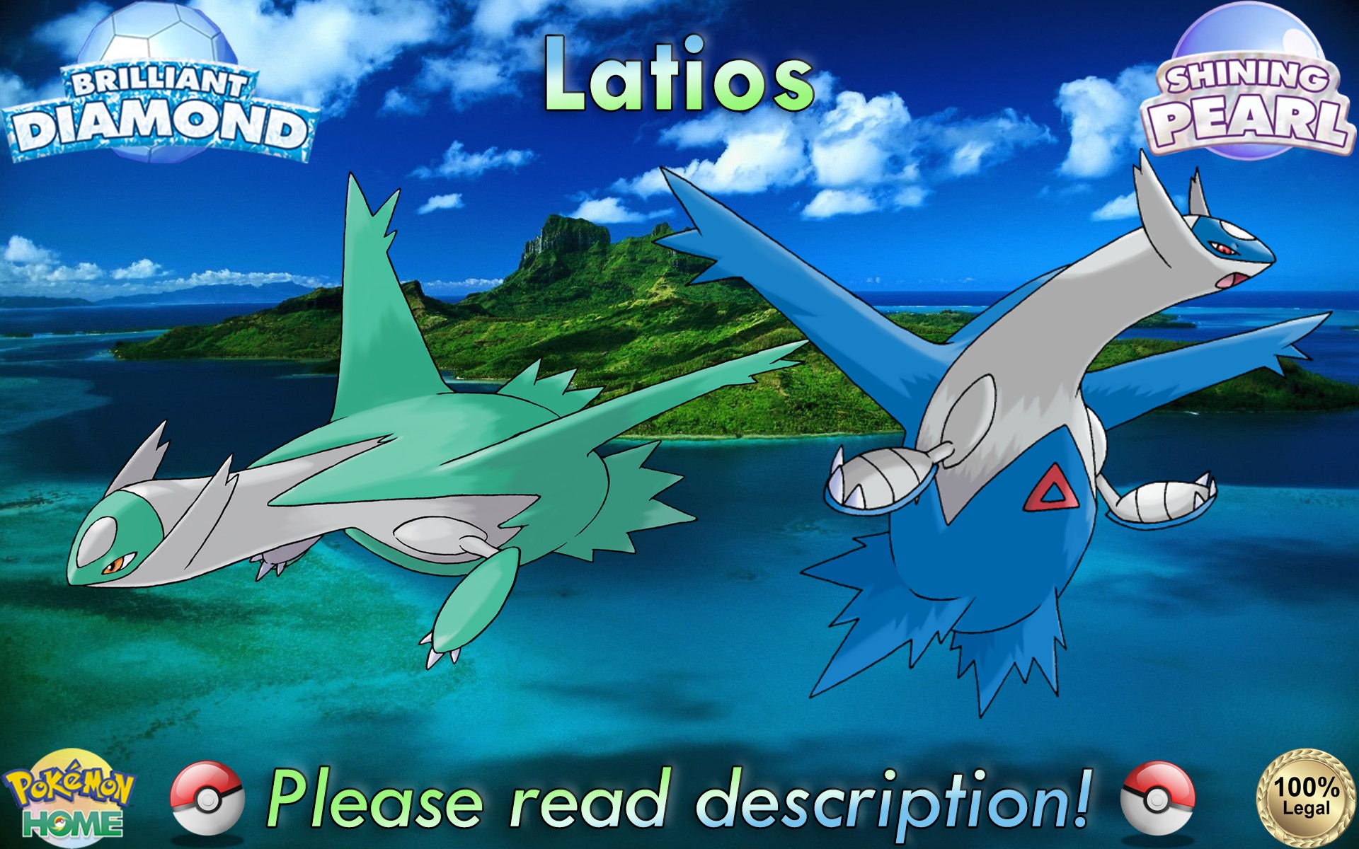 Shiny Latios And Latias