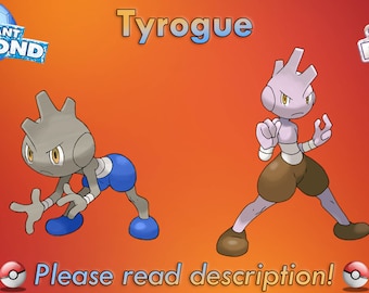 Shiny Tyrogue - Etsy