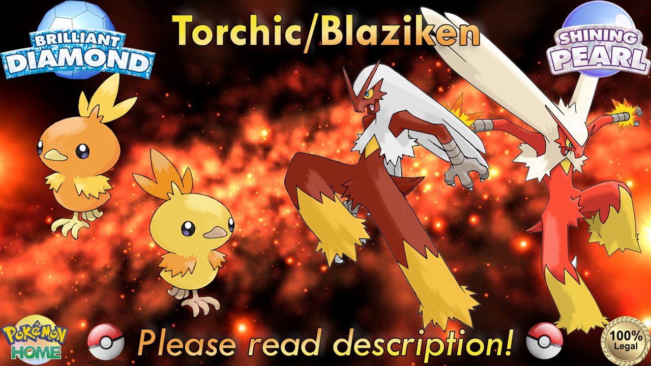 Shiny Torchic Pokemon X