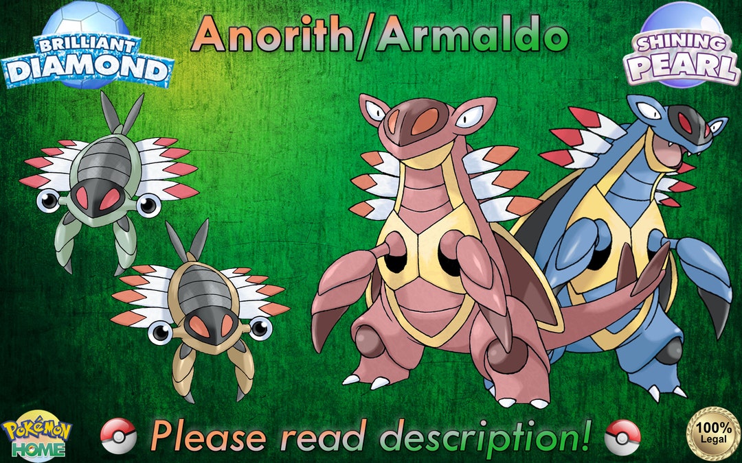 Pokemon Anorith Evolution