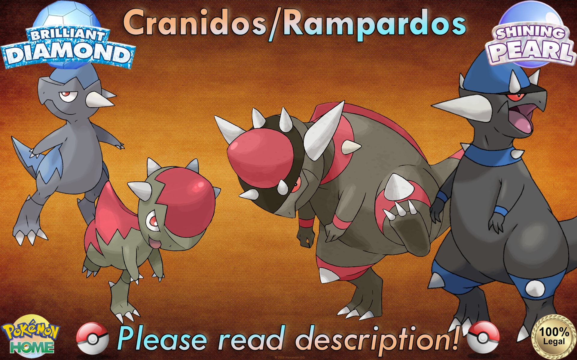 Shiny Cranidos