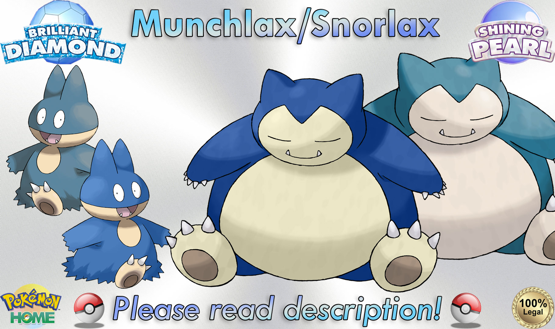 Snorlax And Munchlax