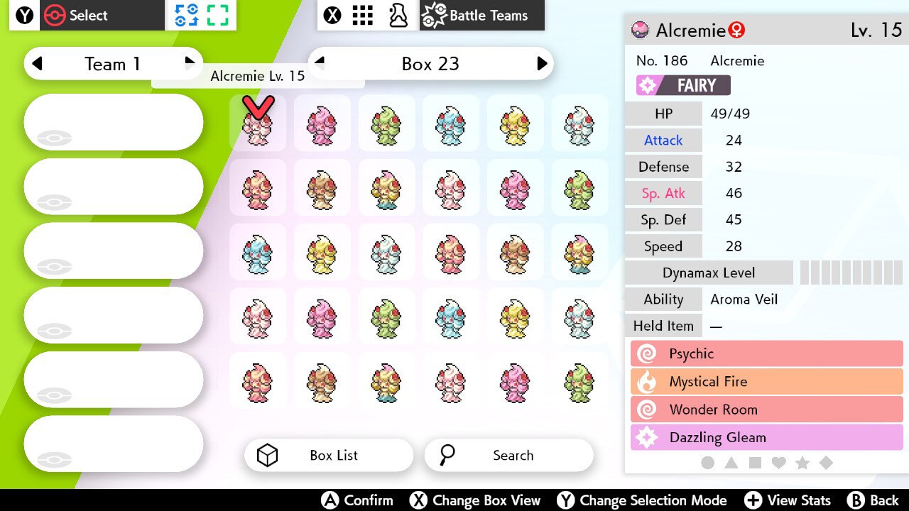 Alcremie Forms cream/swirl/sweets 6IV Pokemon Sword/shield | Etsy UK