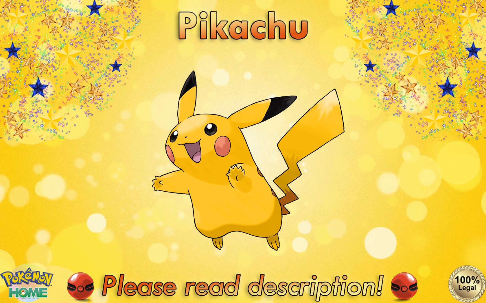 Shiny Pikachu X And Y