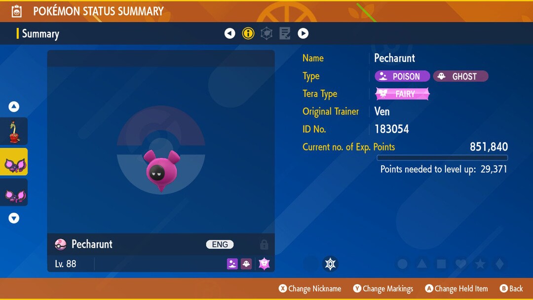 Non-shiny Pecharunt 6IV - Pokémon Scarlet/violet (100% Legal) - Etsy