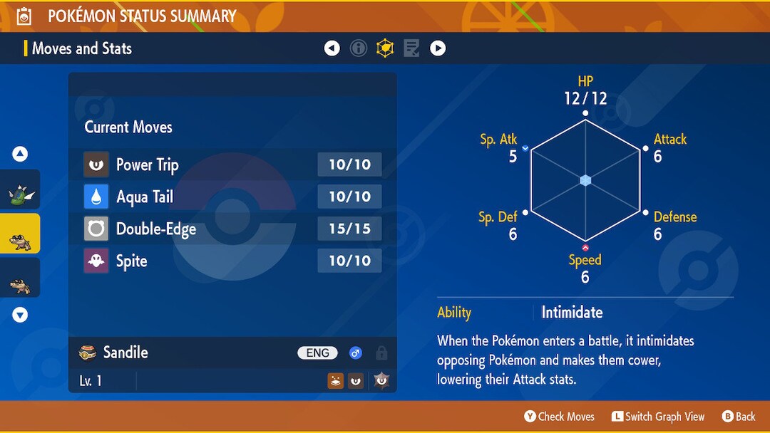 Shiny/non-shiny Sandile/krookodile 6IV - Pokémon Scarlet/violet (100% ...