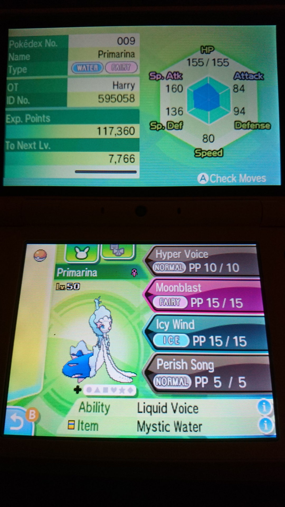 Primarina Hidden Ability Alola First Partner EVENT 6IV - Pokémon Sw/sh ...