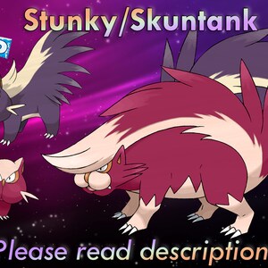 Shiny/non-shiny Stunky/skuntank 6IV Brilliant - Etsy
