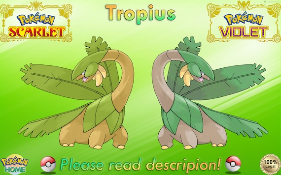 Tropius Evolution