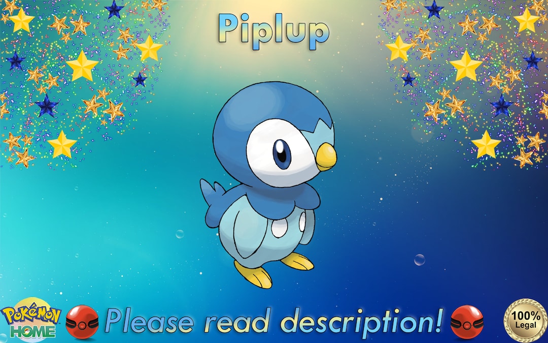 Project Pochama Pocha Marche Piplup EVENT Pokémon BD/SP Home - Etsy