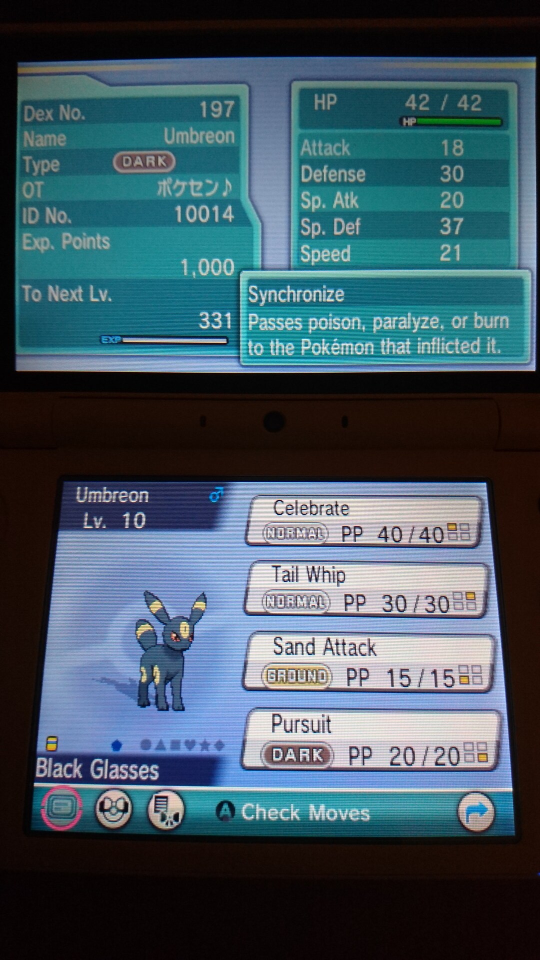 Umbreon Pokémon Center Birthday EVENT 6IV - Sw/sh Bd/sp S/V HOME (100% ...