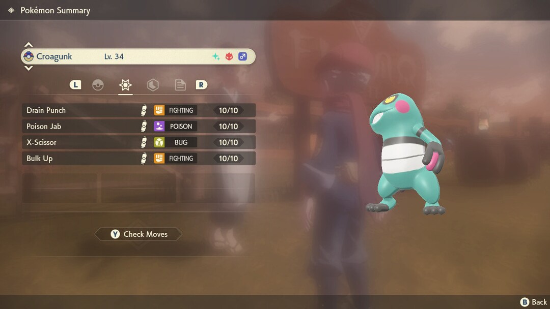 Shiny/non-shiny Croagunk/toxicroak Alpha 6IV/EV - Legends Arceus (100% ...