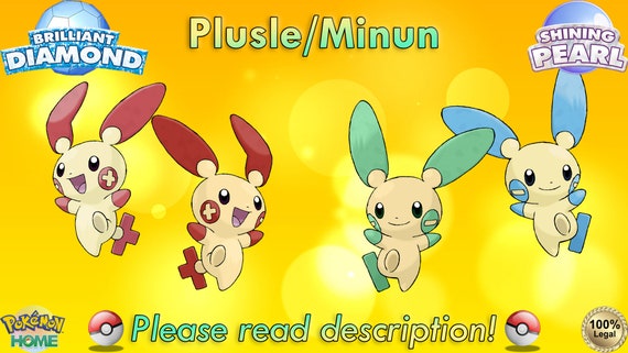 Pokemon Minun And Plusle