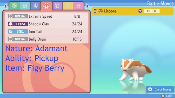 Shiny Linoone Sprite