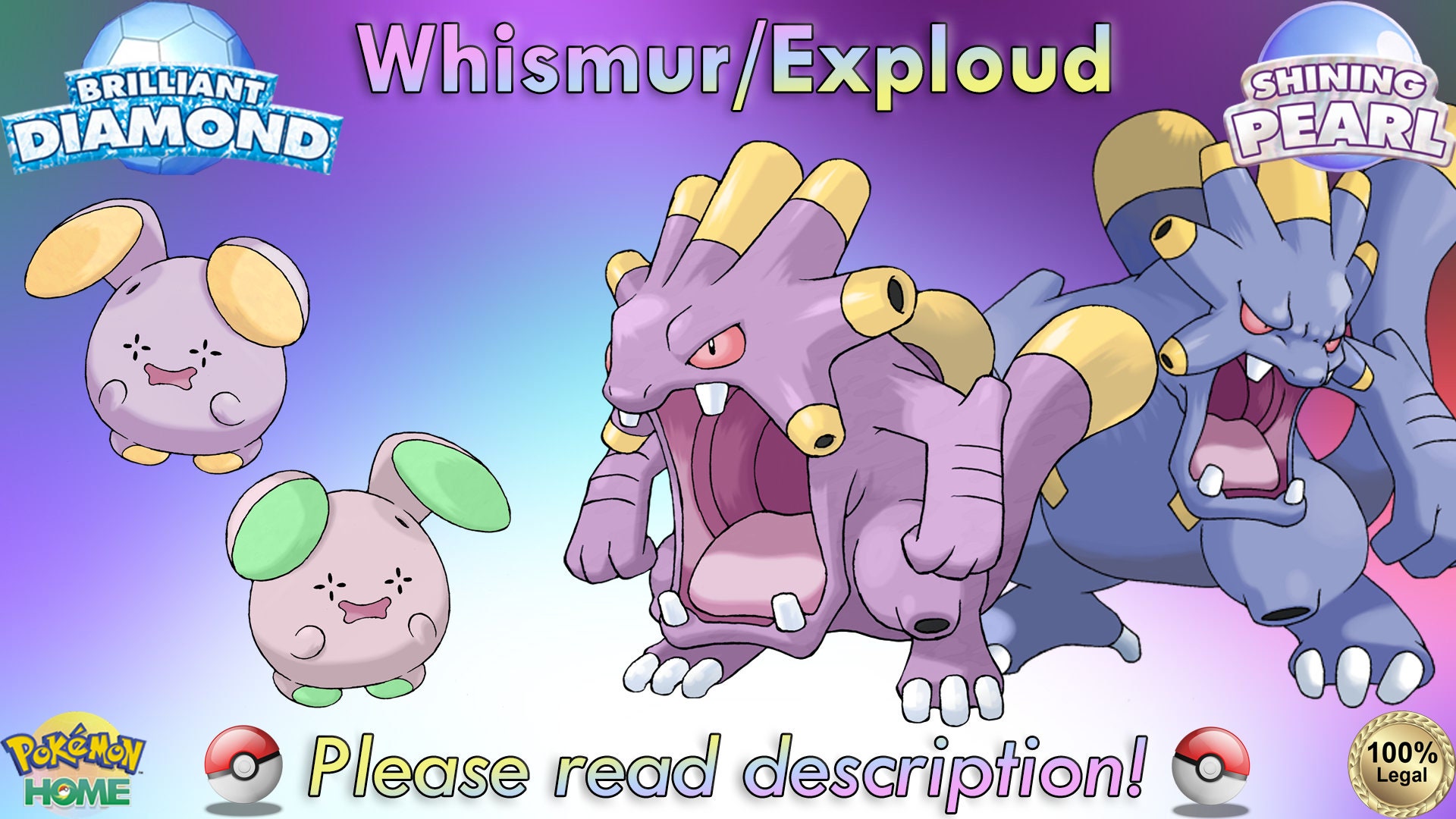 Pokemon Whismur Shiny