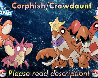 Shiny Crawdaunt - Etsy