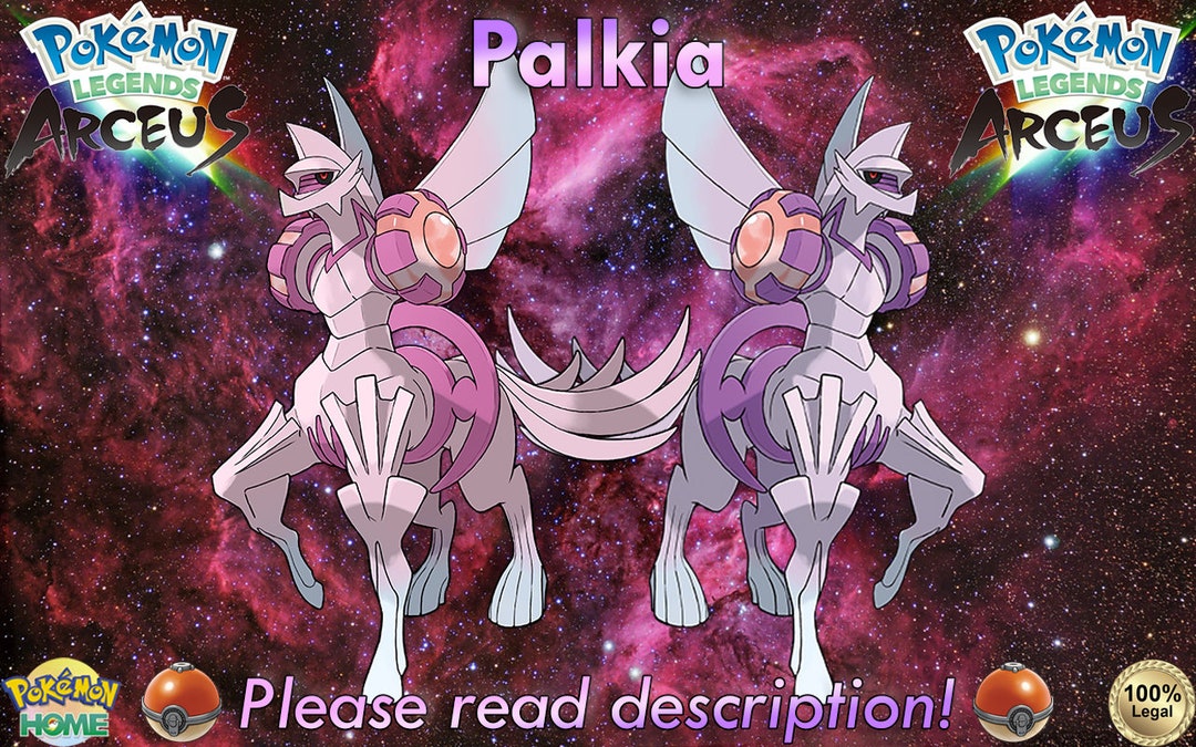 Shiny/non-shiny Palkia Origin Form 6IV/EV Legends Arceus - Etsy