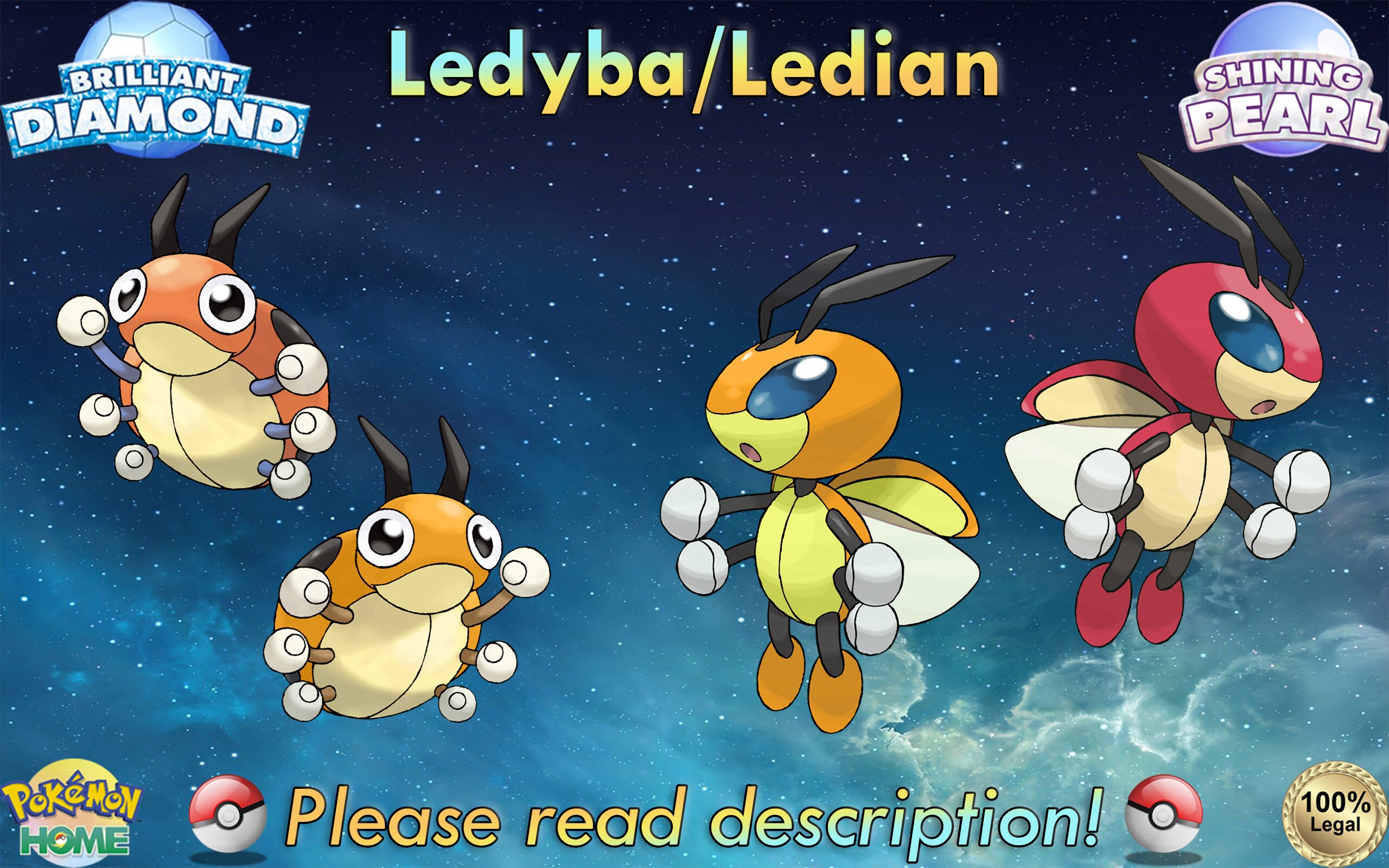 Ledyba Evolution