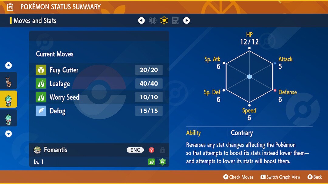 Shiny/non-shiny Fomantis/lurantis 6IV - Pokémon Scarlet/violet (100% ...