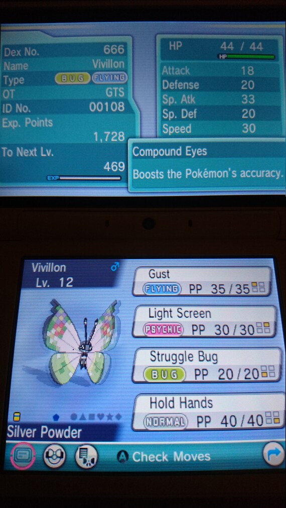 Pokemon X And Y Vivillon Forms
