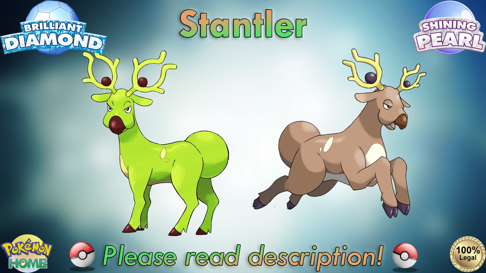Shiny Stantler Pokemon