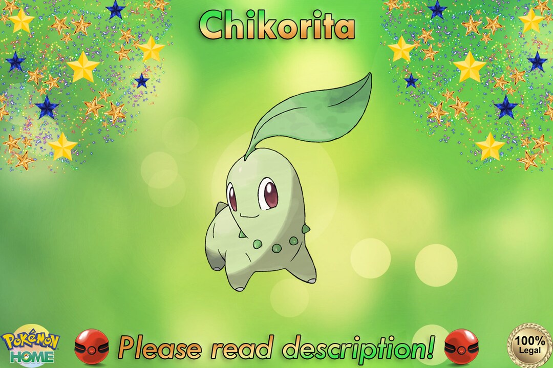 Shiny Chikorita X And Y