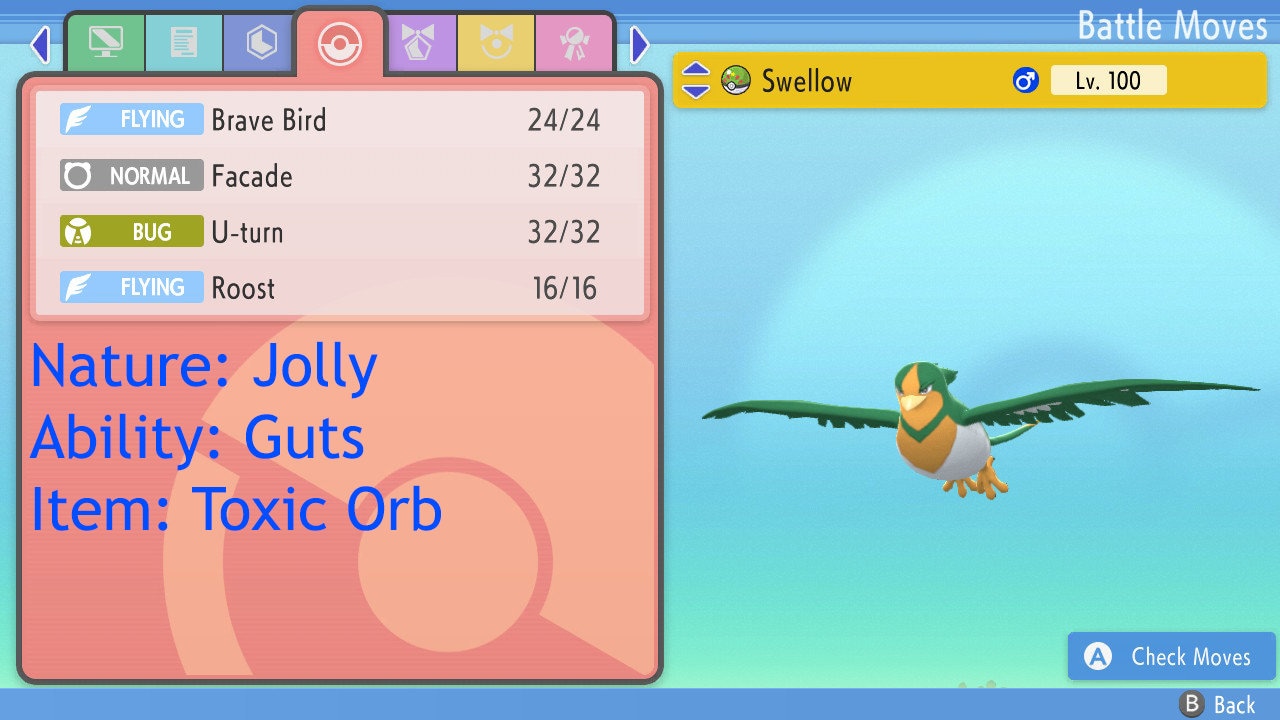 Pokemon Shiny Swellow