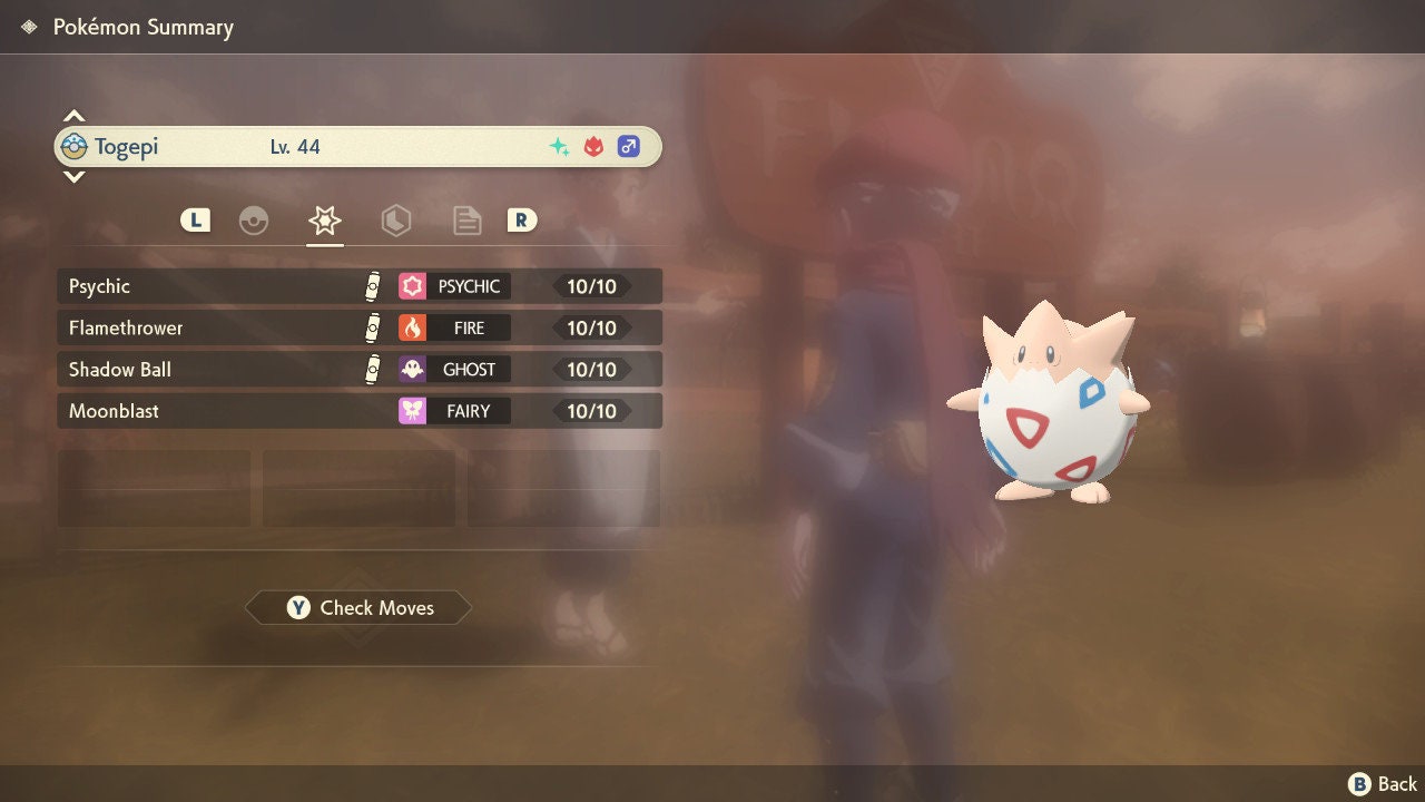 Shiny Togepi Pokemon X