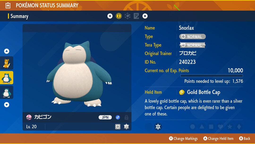 Project Kabigon Toissho Snorlax EVENT - Pokémon Scarlet/violet HOME ...