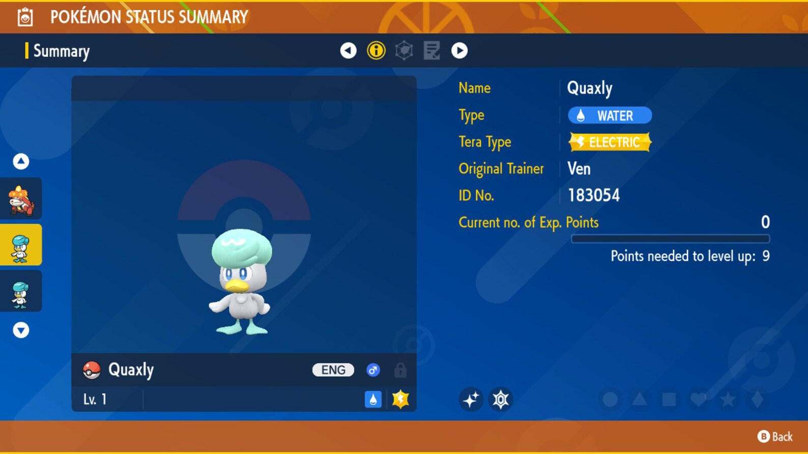 Shiny/non-shiny Sprigatito/fuecoco/quaxly Bundle 6IV Pokémon - Etsy