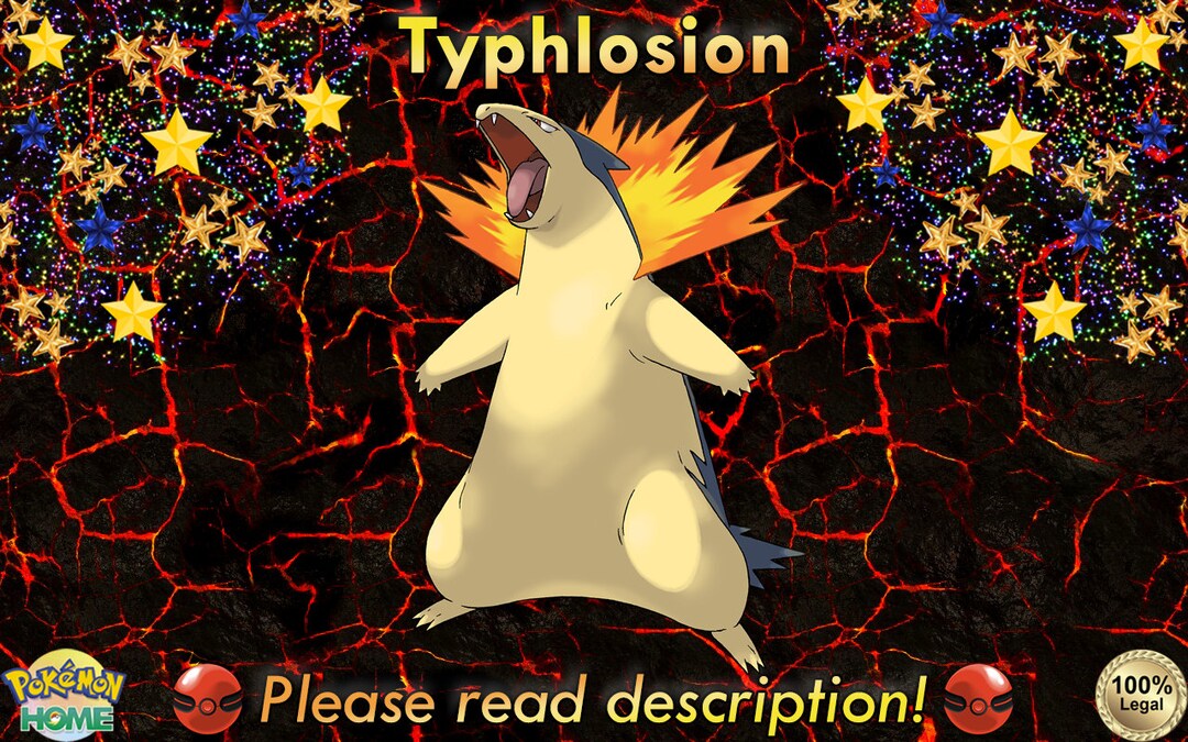 Shiny Typhlosion Xy