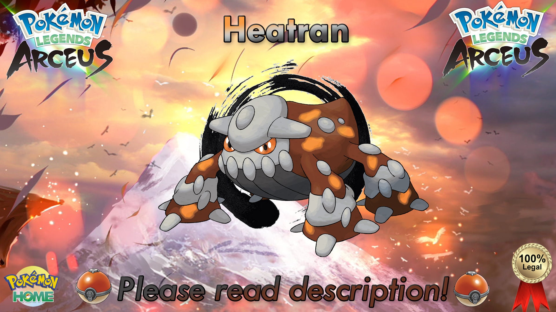 Heatran Wallpaper