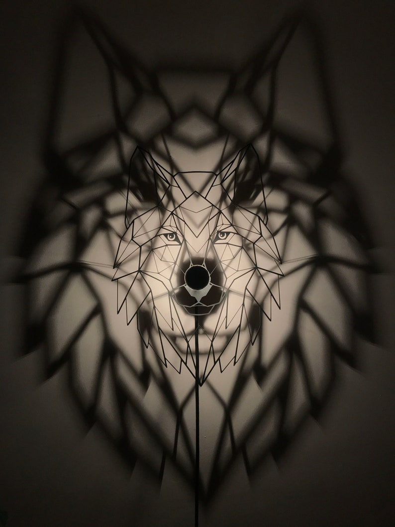 Wolf Shaded Sconce, Wolf Shade, Gorgeous Design, Extraordinary Ambiance ...