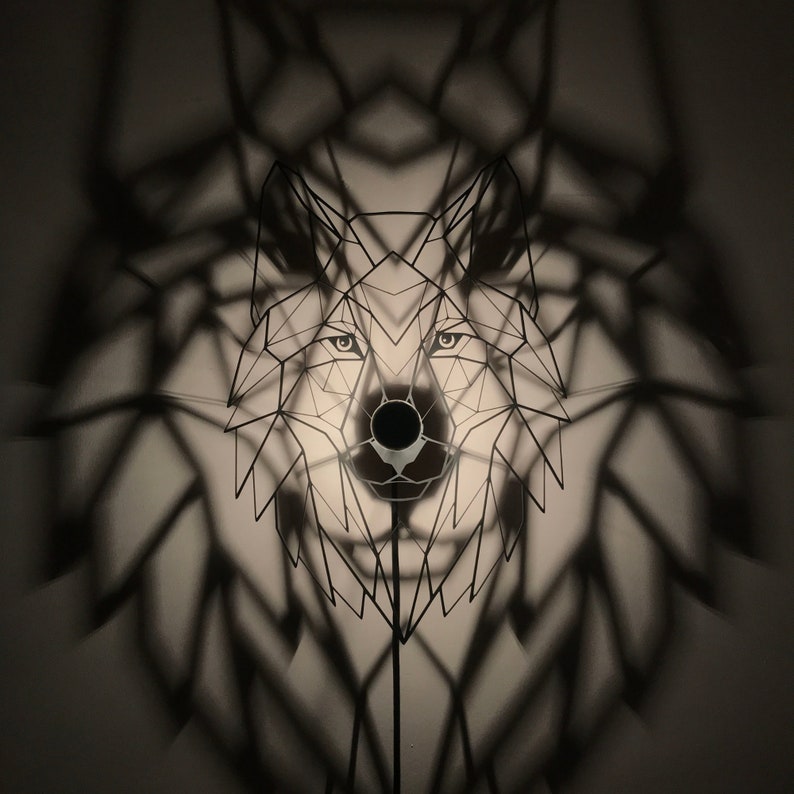 Wolf Shaded Sconce, Wolf Shade, Gorgeous Design, Extraordinary Ambiance ...