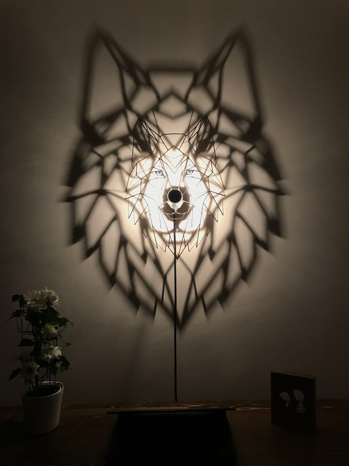 Wolf Shaded Sconce, Wolf Shade, Gorgeous Design, Extraordinary Ambiance ...