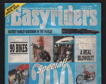 Easyriders Magazine February 1984 - Etsy