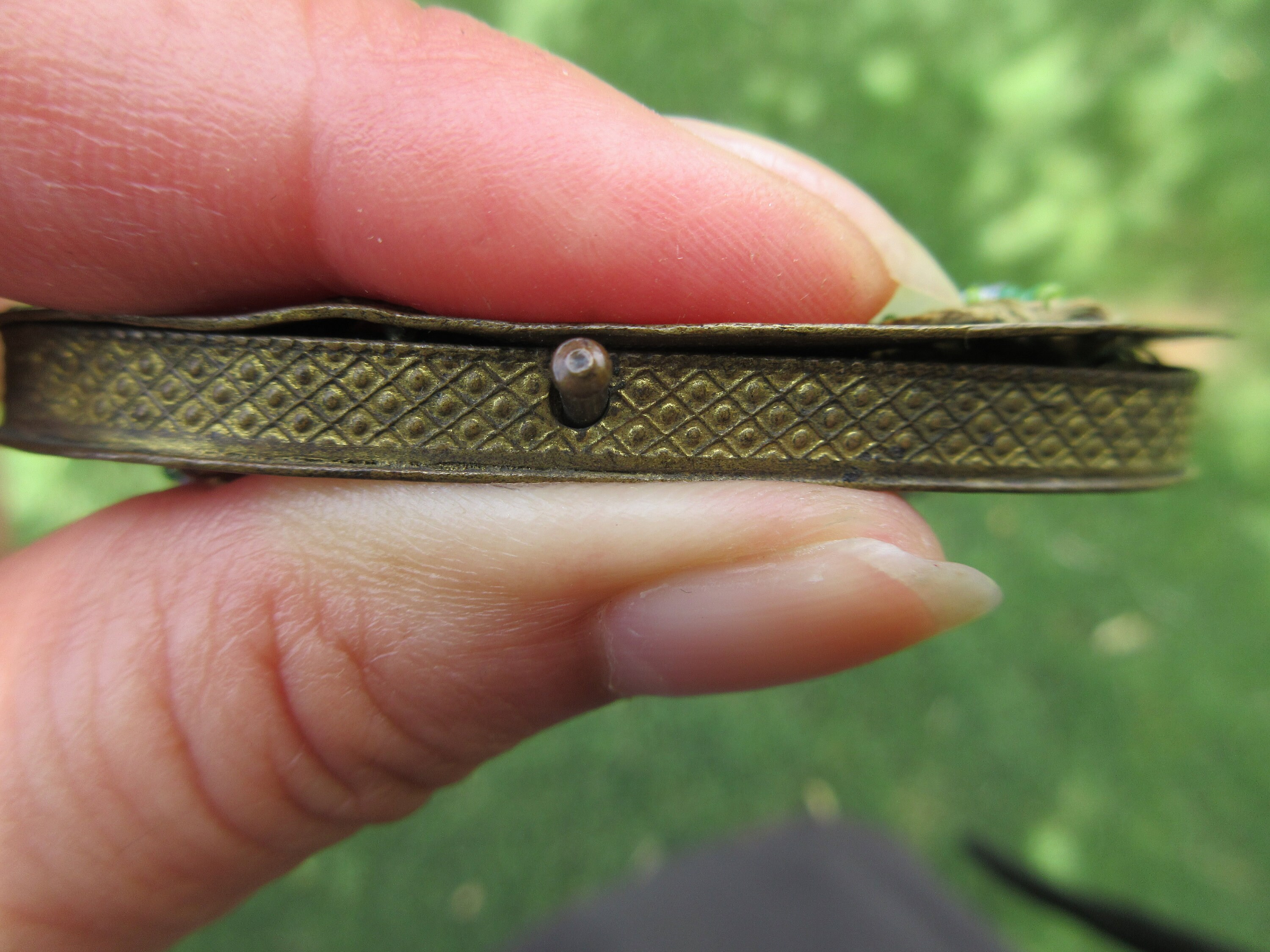 Rare Antique Pinch Beck Frame Beaded Early 1800's Coin Purse - Etsy