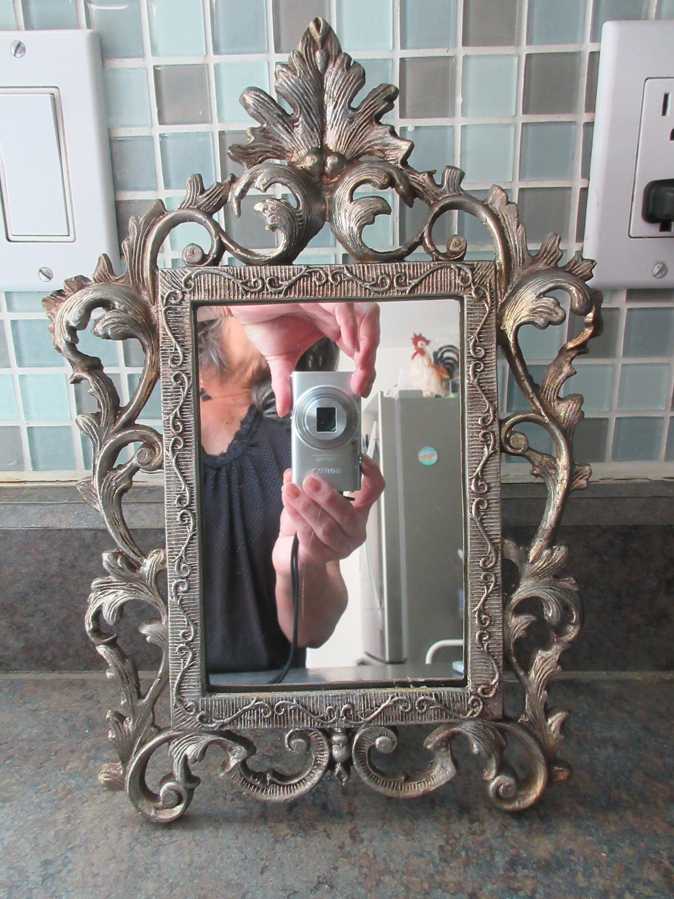 Antique Victorian Cast Iron Picture Frame Circa 1890 1900 - Etsy