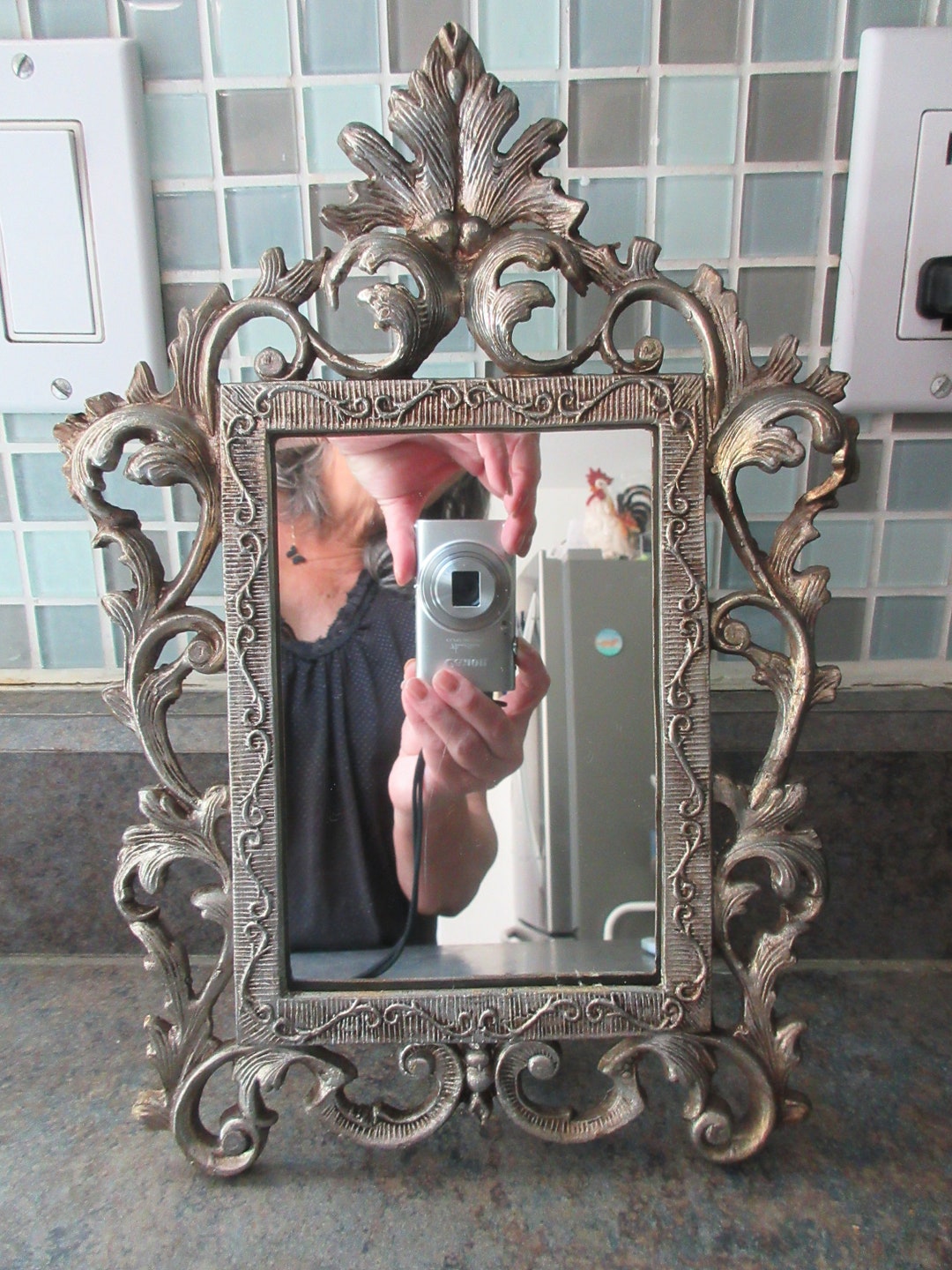 Antique Victorian Cast Iron Picture Frame Circa 1890 1900 - Etsy