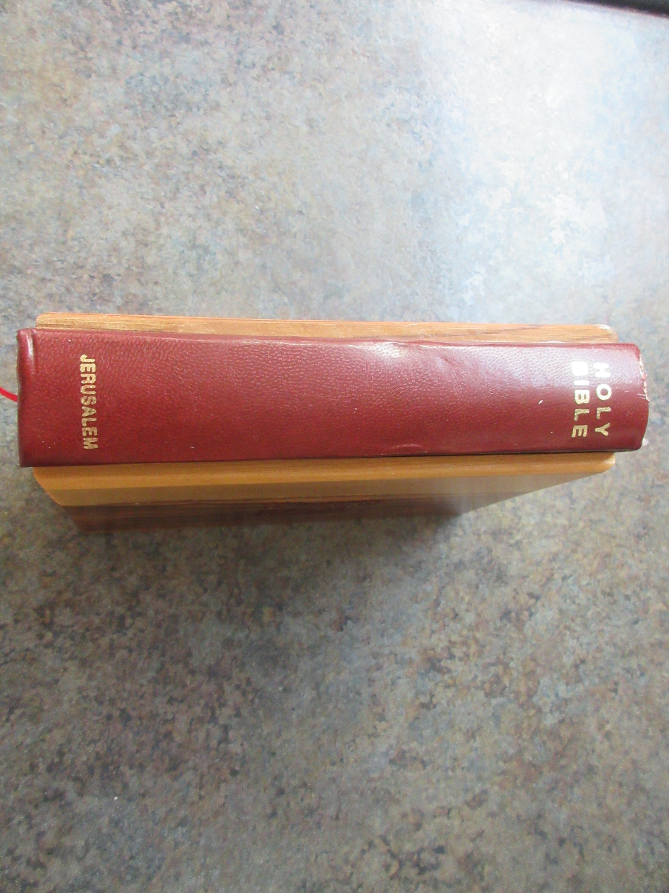 Holy Bible KJV King James Version Olive Wood Cover Holyland - Etsy