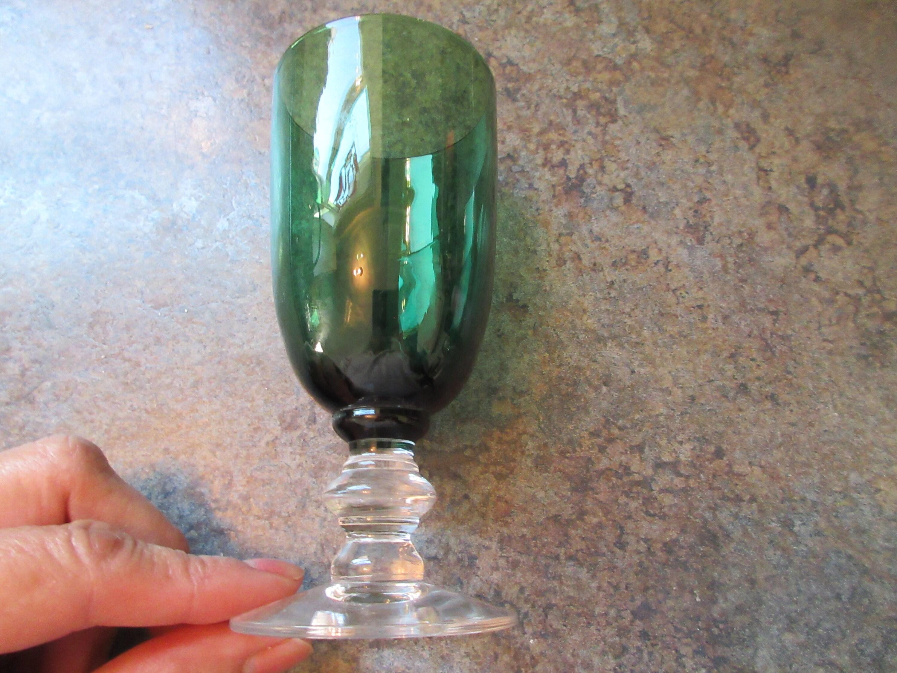 Six Tiffin Killarney Green Water Goblets - Etsy