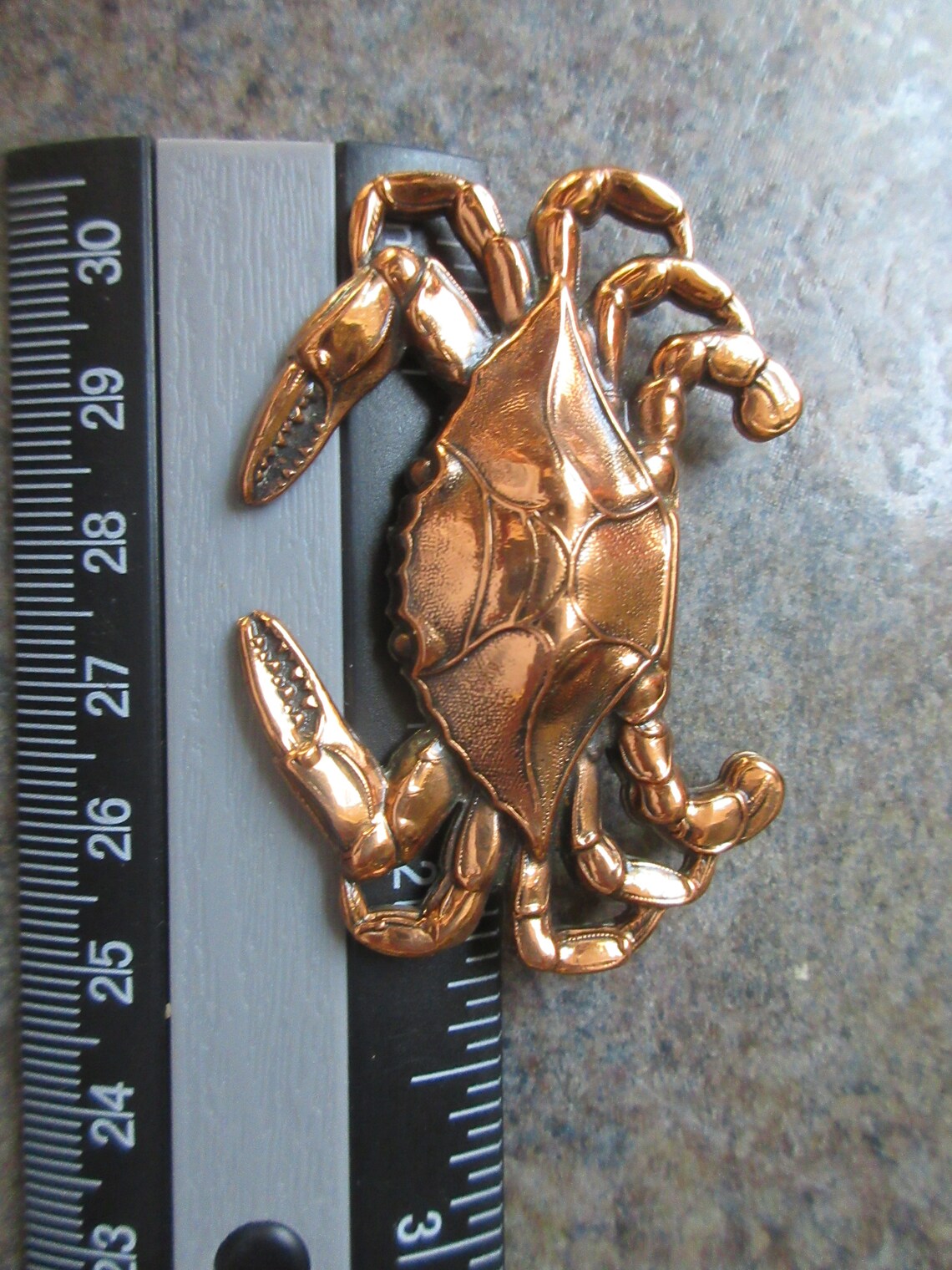 Vintage Rare Renoir Copper Crab Brooch - Etsy