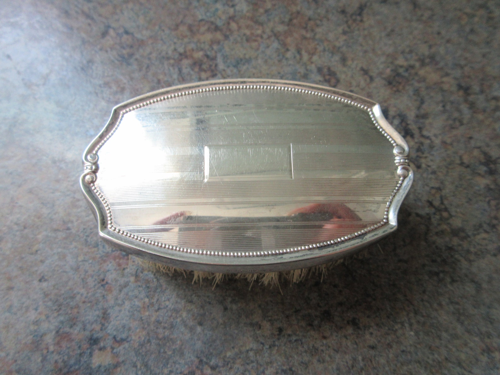 Vintage Sterling Silver Webster Brush - Etsy