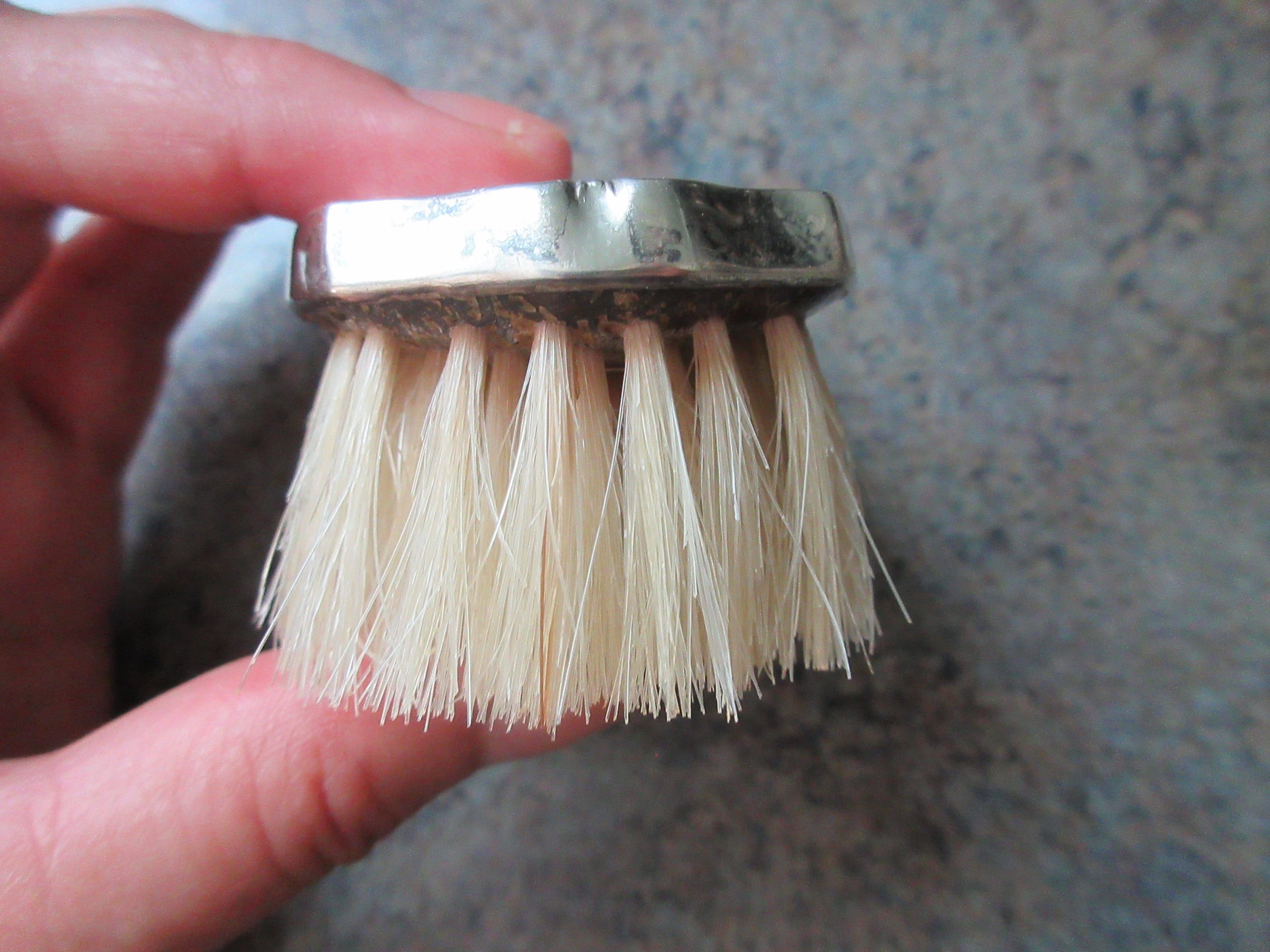 Vintage Sterling Silver Webster Brush - Etsy