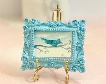 Blue Ornate Frame - Etsy